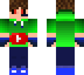 shadow creeper youtuber | Minecraft Skin