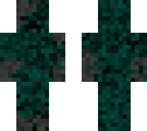 Taiga bush stone creeper | Minecraft Skin