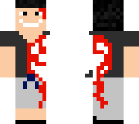 Toji Fushiguro Apple logo version | Minecraft Skin