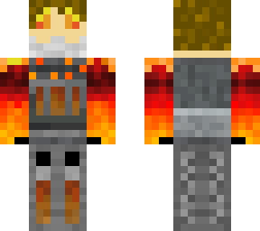 Blast Furnace Man | Minecraft Skin
