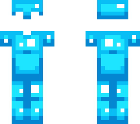 Diamond Armor (hive style base) | Minecraft Skin