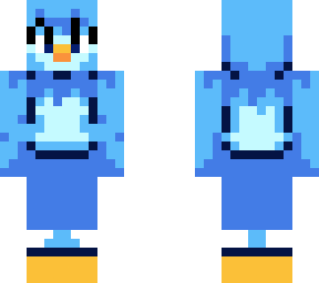 Martlet - Undertale Yellow (Sprite style inspired version) | Minecraft Skin