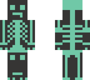 Neon Zombie | Minecraft Skin