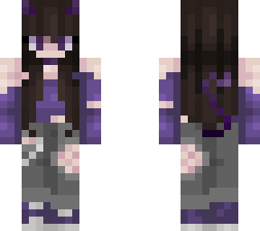 purple demon | Minecraft Skin