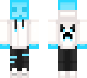 Simple Blue Slime | Minecraft Skin