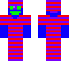 stripe skin Vortex X mode | Minecraft Skin