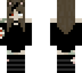 infected cat girl (my skin) | Minecraft Skin