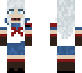 Megami Yandere Simulator | Minecraft Skin