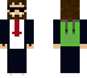 Sneaky Sasquatch executive suit | Minecraft Skin