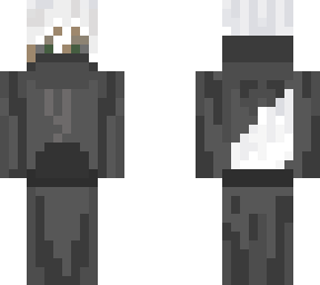 Artic Dire Wolf Hybrid Remake | Minecraft Skin