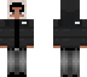 Black NorthFace | Minecraft Skin