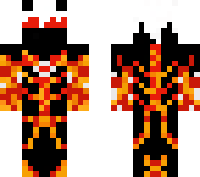 Fire Demon | Minecraft Skin