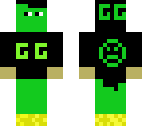 Green GG | Minecraft Skin