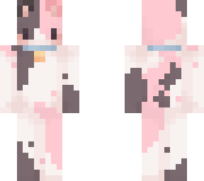Pink Calico Skin | Minecraft Skin