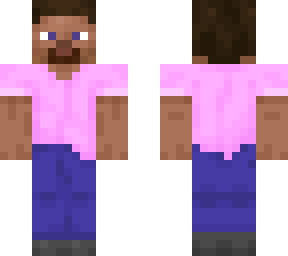 Pink Steve | Minecraft Skin