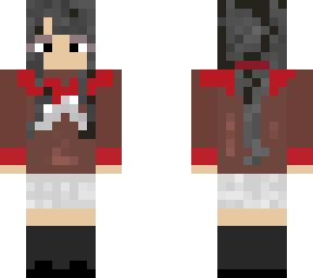 Ryoba Yandere Simulator | Minecraft Skin