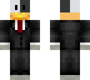 Super Mario Cow In A Suit | Minecraft Skin
