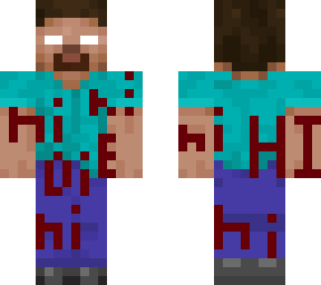 steve horror | Minecraft Skins