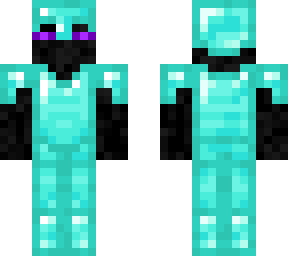 Diamond Armor Enderman | Minecraft Skin