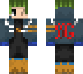 Roronoa Zoro (EggHead) | Minecraft Skin