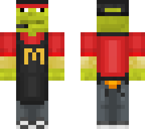 Shrek McDonalds | Minecraft Skin