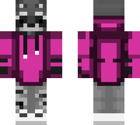 Abnormal Raccoon | Minecraft Skin