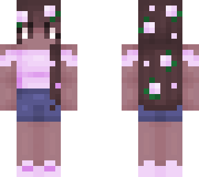 Peonies | Minecraft Skin