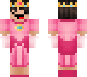 Roier Skin ~ Princess Peach | Minecraft Skin