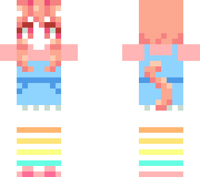 rainbow cat | Minecraft Skins