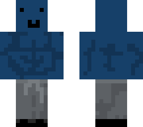 blue dude | Minecraft Skin
