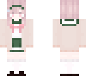 danganronpa vrchat avi | Minecraft Skin