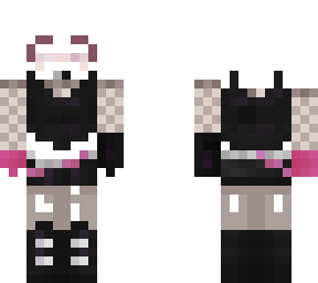 Fishnets & Accent Color | Minecraft Skin