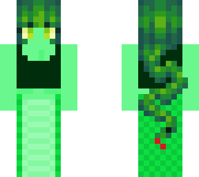 Green Lamia | Minecraft Skin