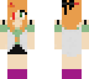 Minecraft Alex skin with socks and no eye | Minecraft Skin