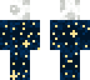 Moon and Stars | Minecraft Skin