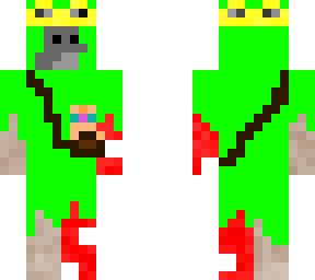 Nether roof king Jelp | Minecraft Skin