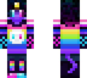 Purple Alien Girl Edited | Minecraft Skin