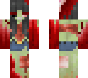 Zombie girl | Minecraft Skin