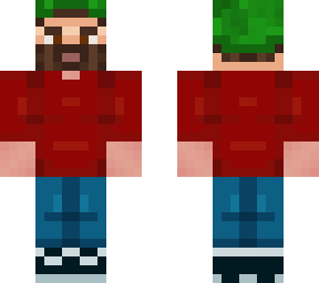 green hat guy | Minecraft Skin
