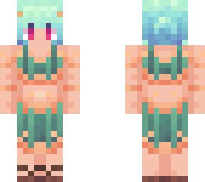 Guardian girl! | Minecraft Skin