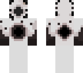 paled hollowed warden concept art | Minecraft Skin