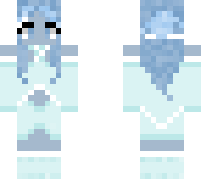 Edited version of JuneBug060813's Water Elemental | Minecraft Skin