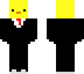 duck with a suit | Minecraft Skins