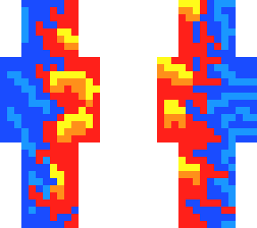 fire & water | Minecraft Skin