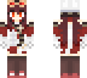 genshin impact hu tao | Minecraft Skins