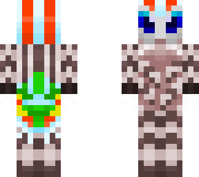 Peacock Spider | Minecraft Skin