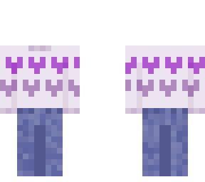 Purple Sweater Base | Minecraft Skin