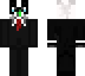Weak Panda with Suit | Minecraft Skin