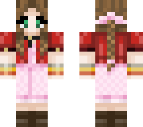 Aerith Gainsborough | Minecraft Skin