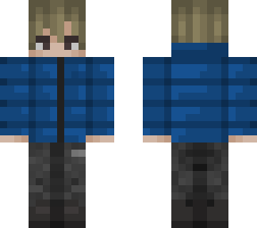 blue jacket | Minecraft Skins